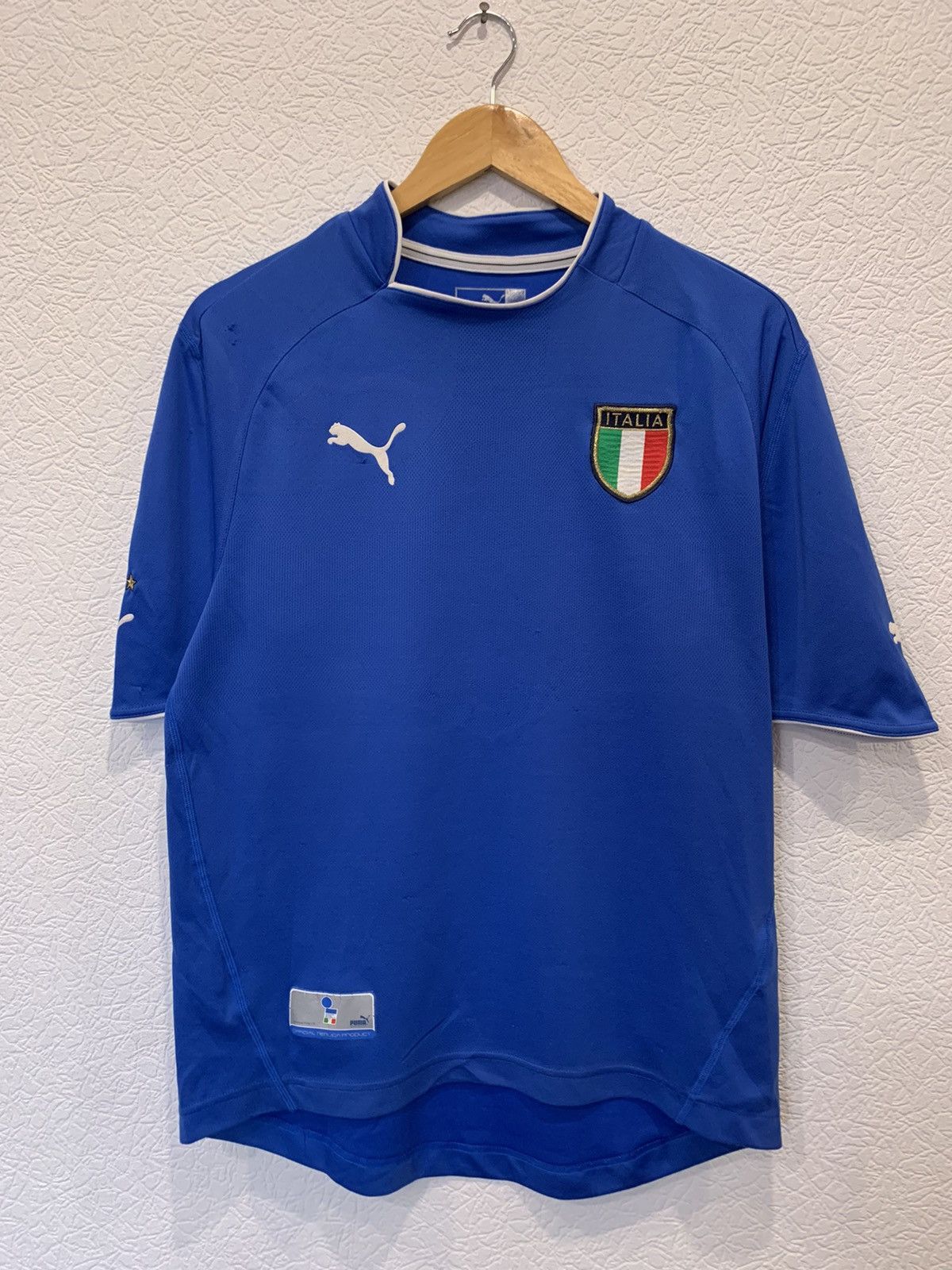 Vintage Puma Italy 2003 Home Kit Soccer Jersey | Grailed