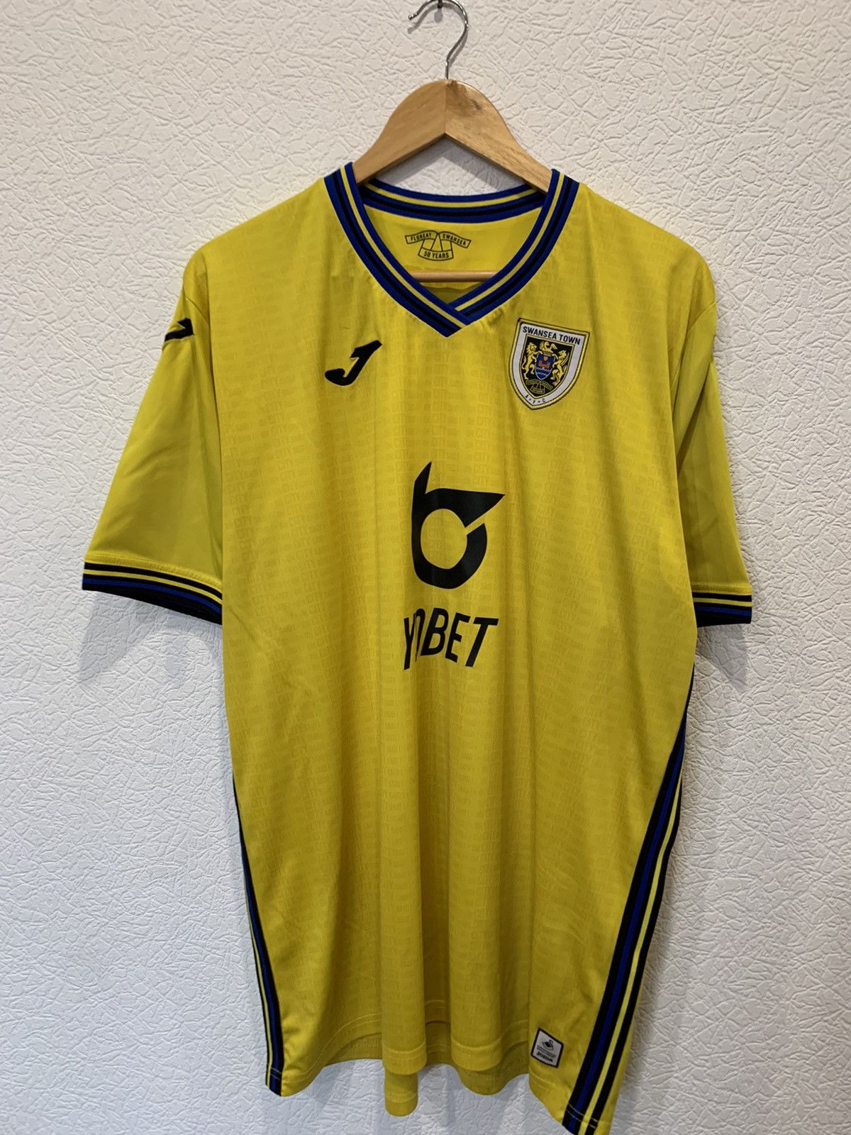 Joma × Soccer Jersey Joma Swansea 2019/2020 Third Kit Soccer Jersey ...