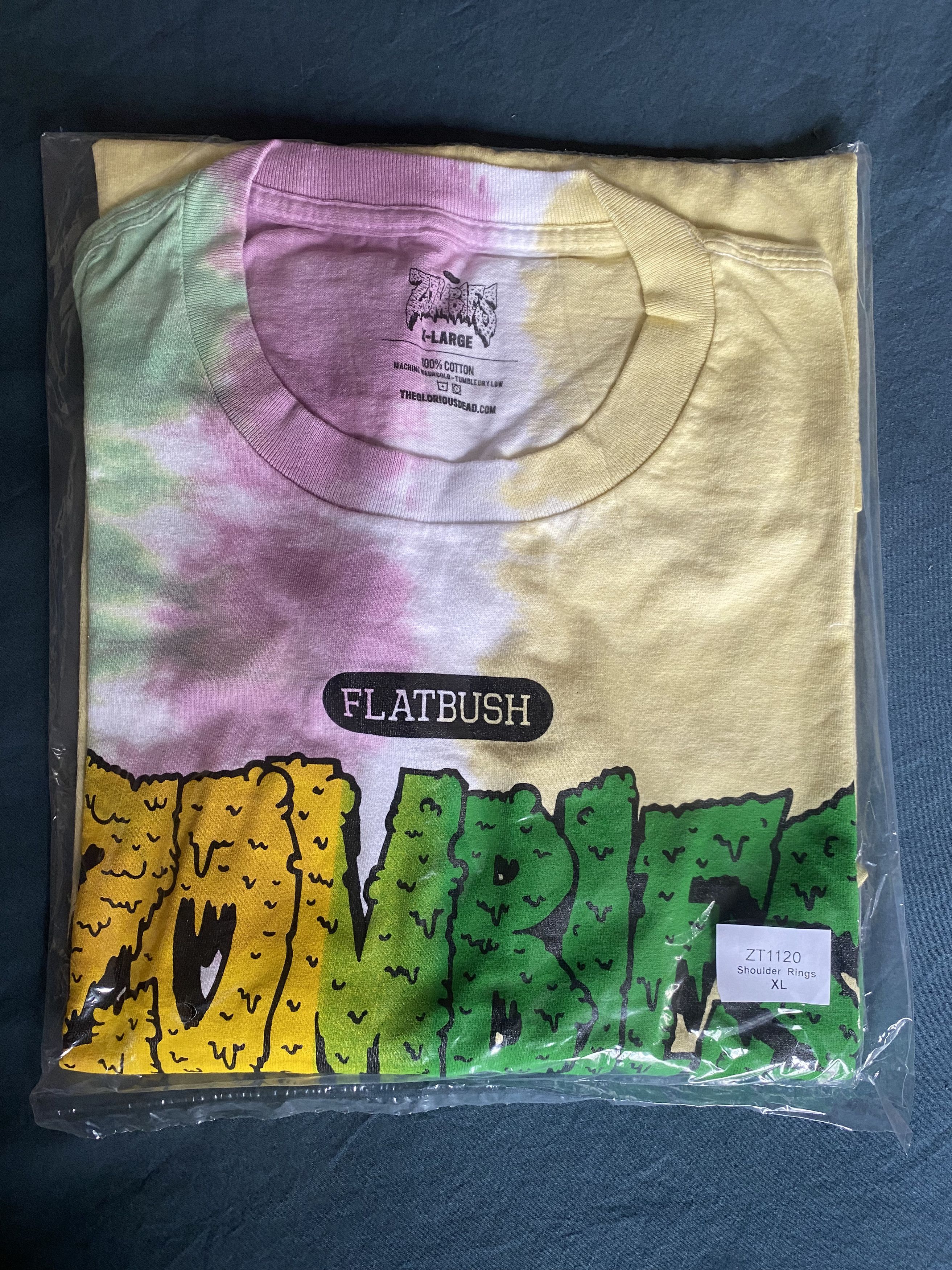 Flatbush Zombies Flatbush Zombies FBZ OG Logo in Montego Bay Tie Dye ...