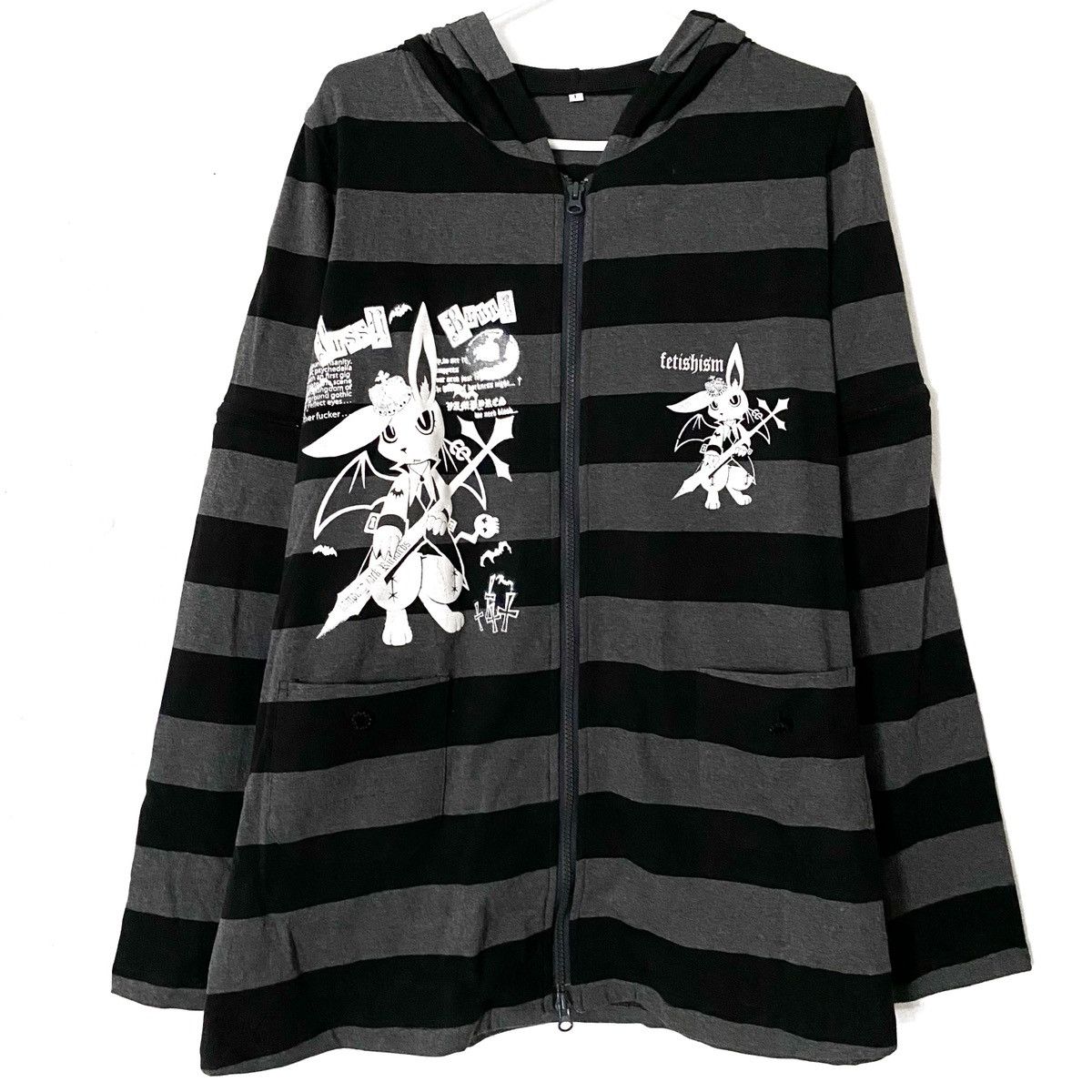 20471120 MARIS ROCK CAT-3 Bunny Ear Hoodie | Grailed