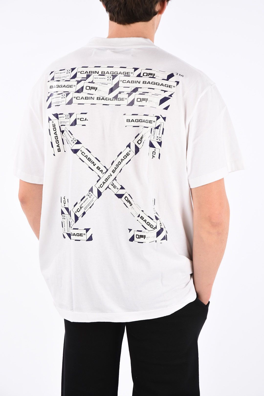 Off-White Off White Airport Tape Shirt White | Grailed