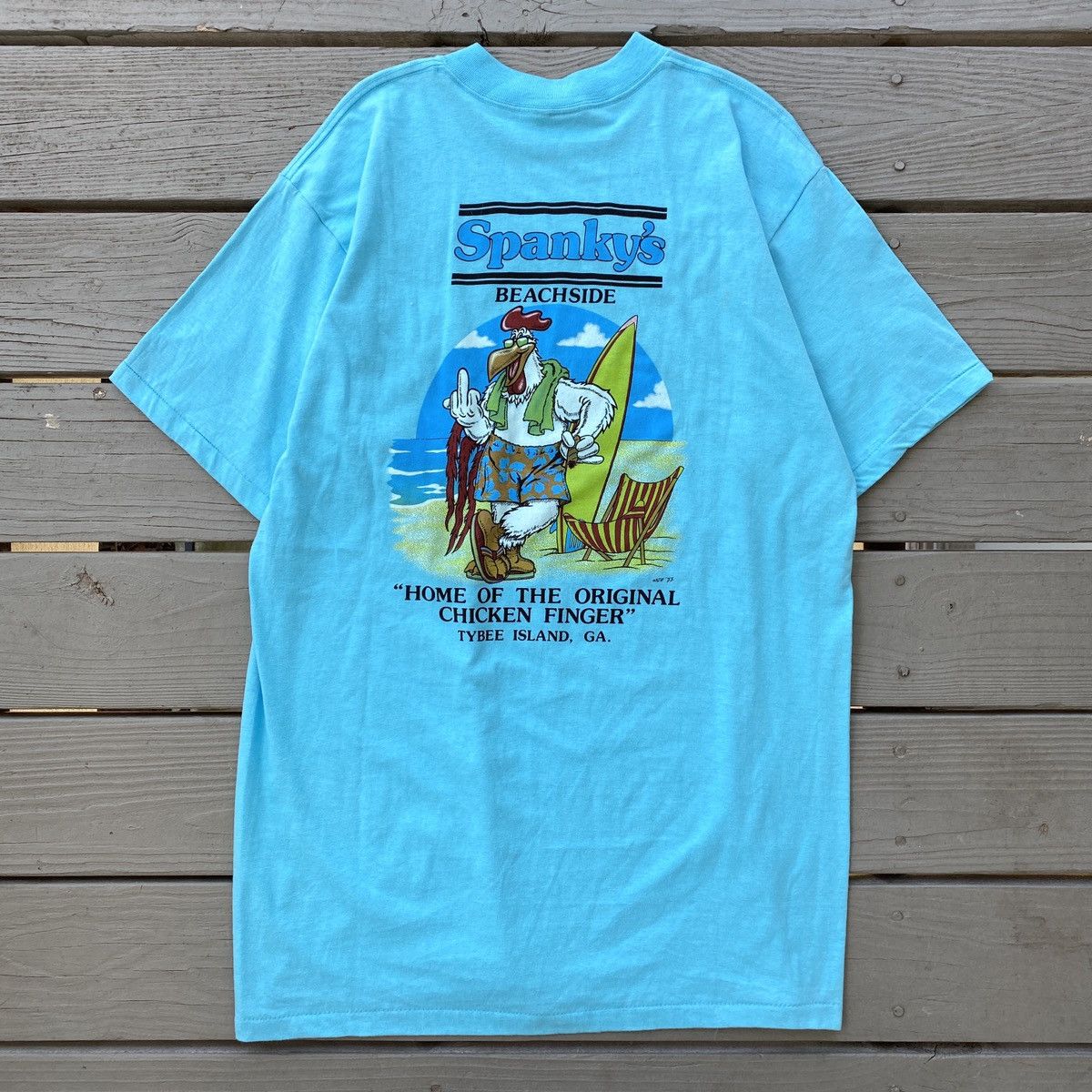 Humor × Made In Usa × Vintage Spanky’s Middle Finger Chicken Humor ...