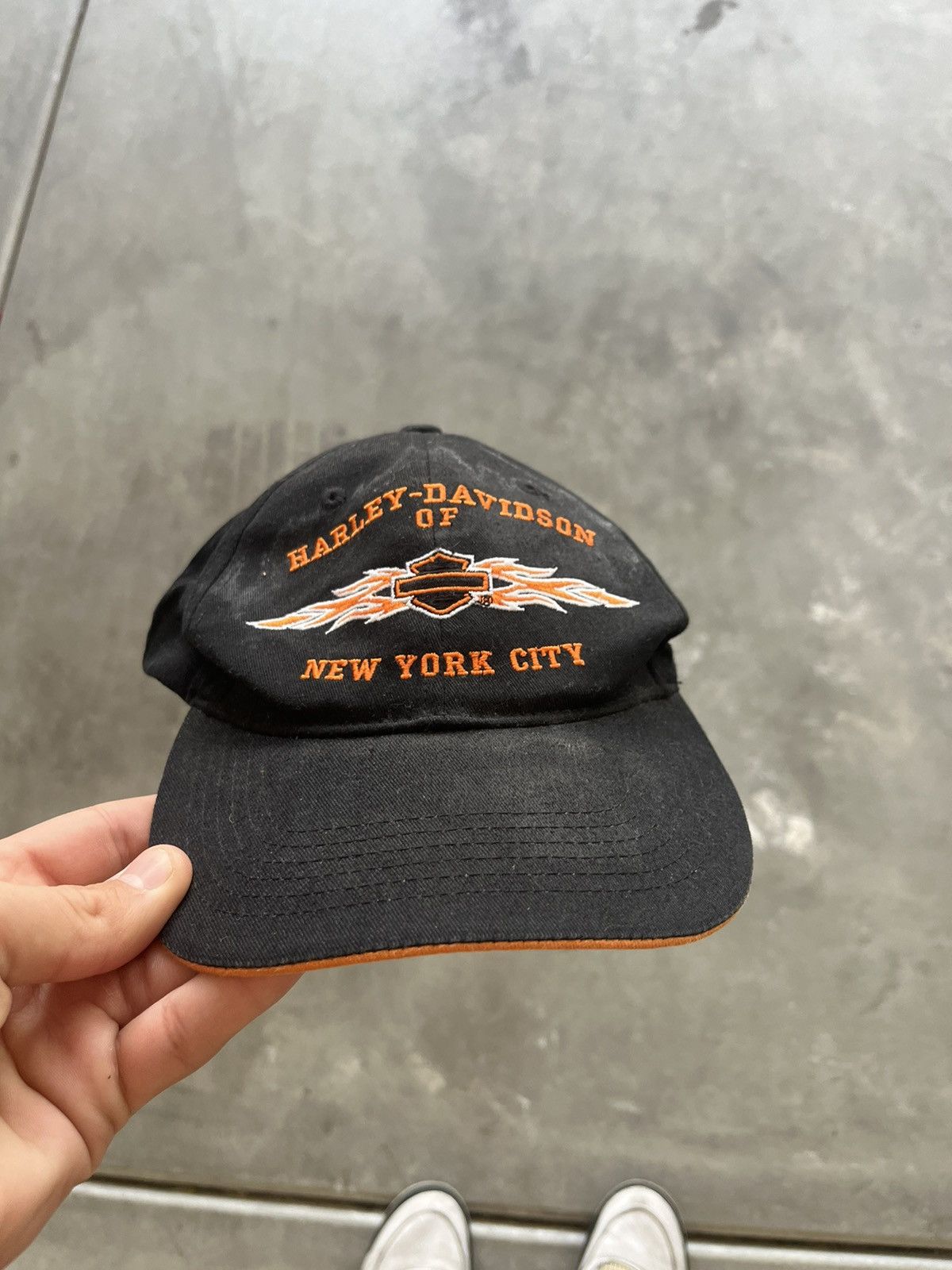 Harley Davidson × Streetwear × Vintage Vintage 90s Harley Davidson Hat ...