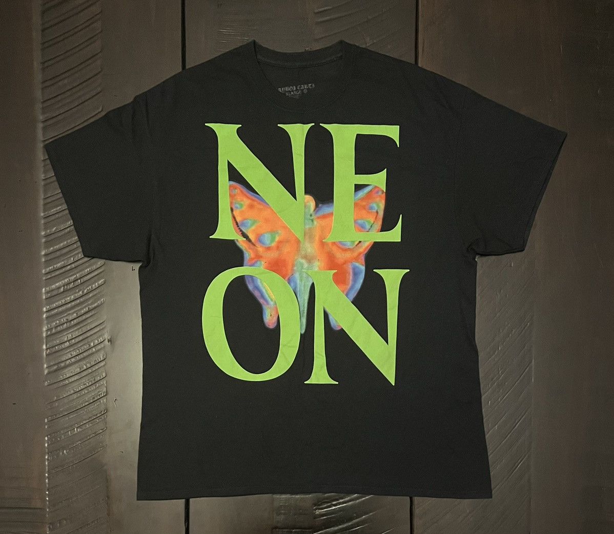 Playboi Carti Playboi Carti Neon Tour Butterfly Tee | Grailed