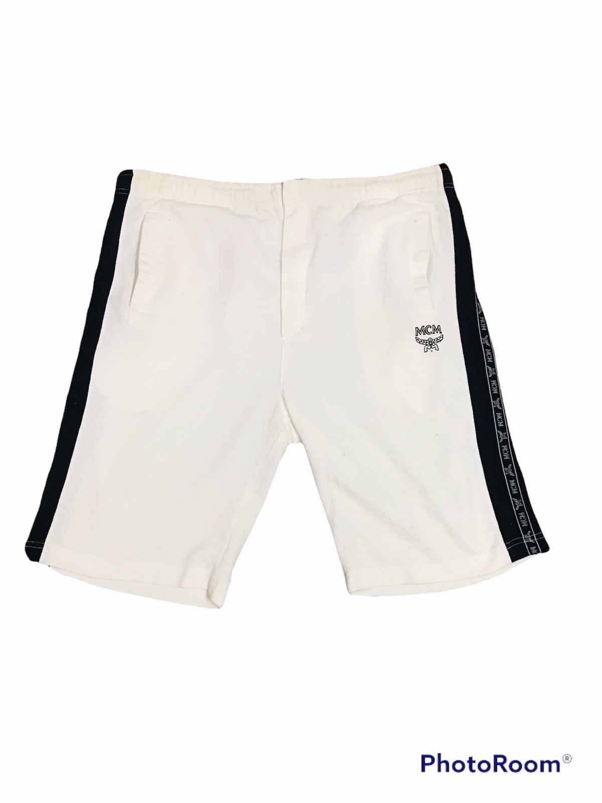 Vintage MCM Shortpants sidetape luxury design | Grailed