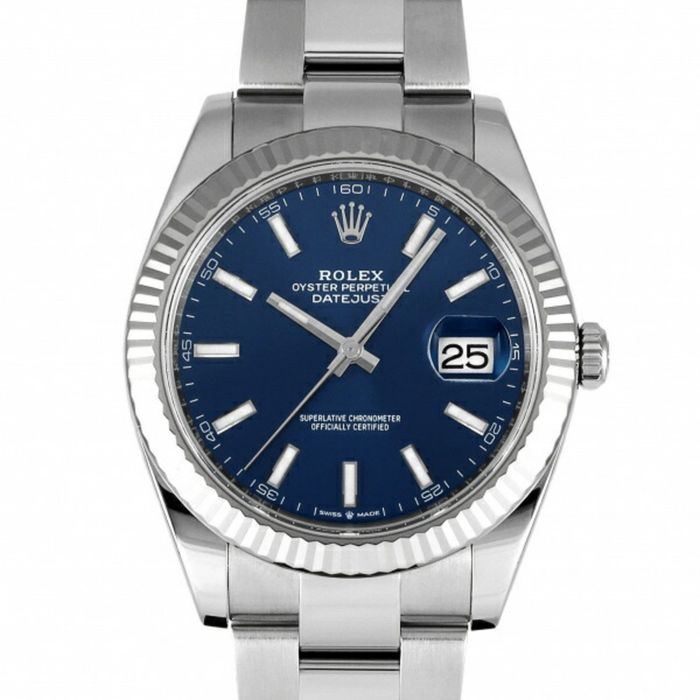 Rolex Rolex Datejust 41 126334 Bright Blue Dial Watch Men's | Grailed