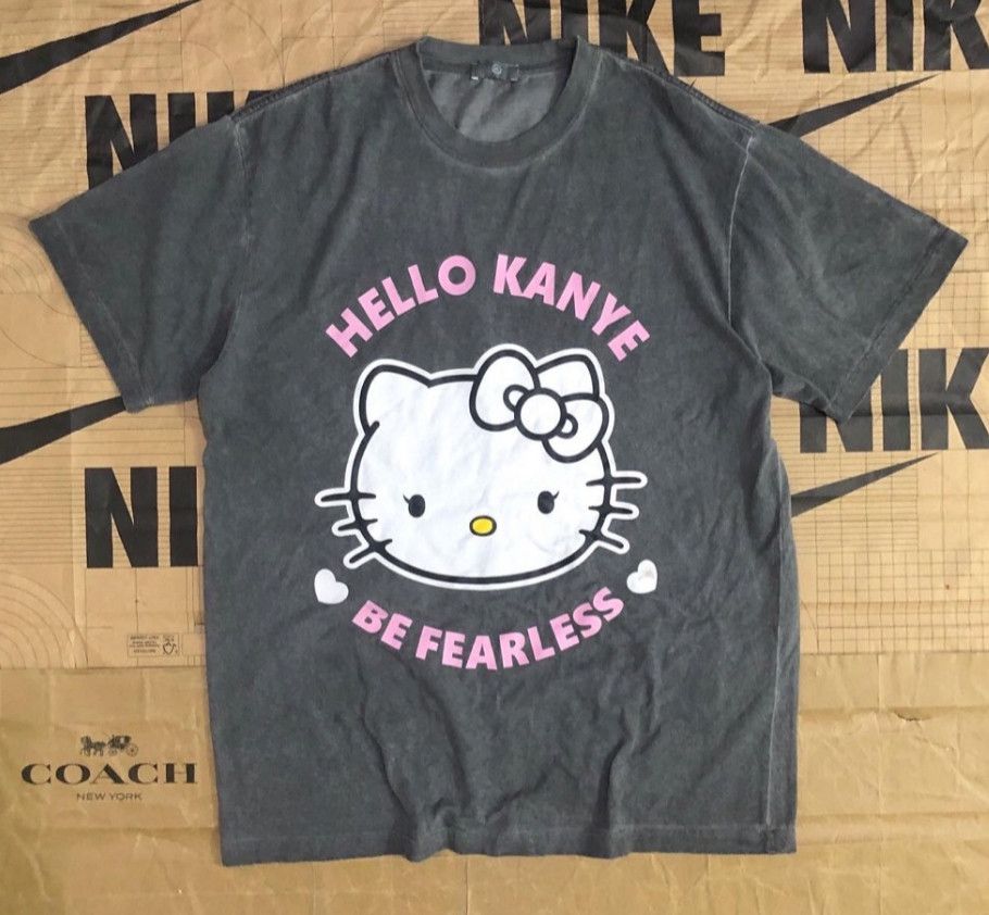 Anime × Streetwear Kanye west Hello Kitty | Grailed