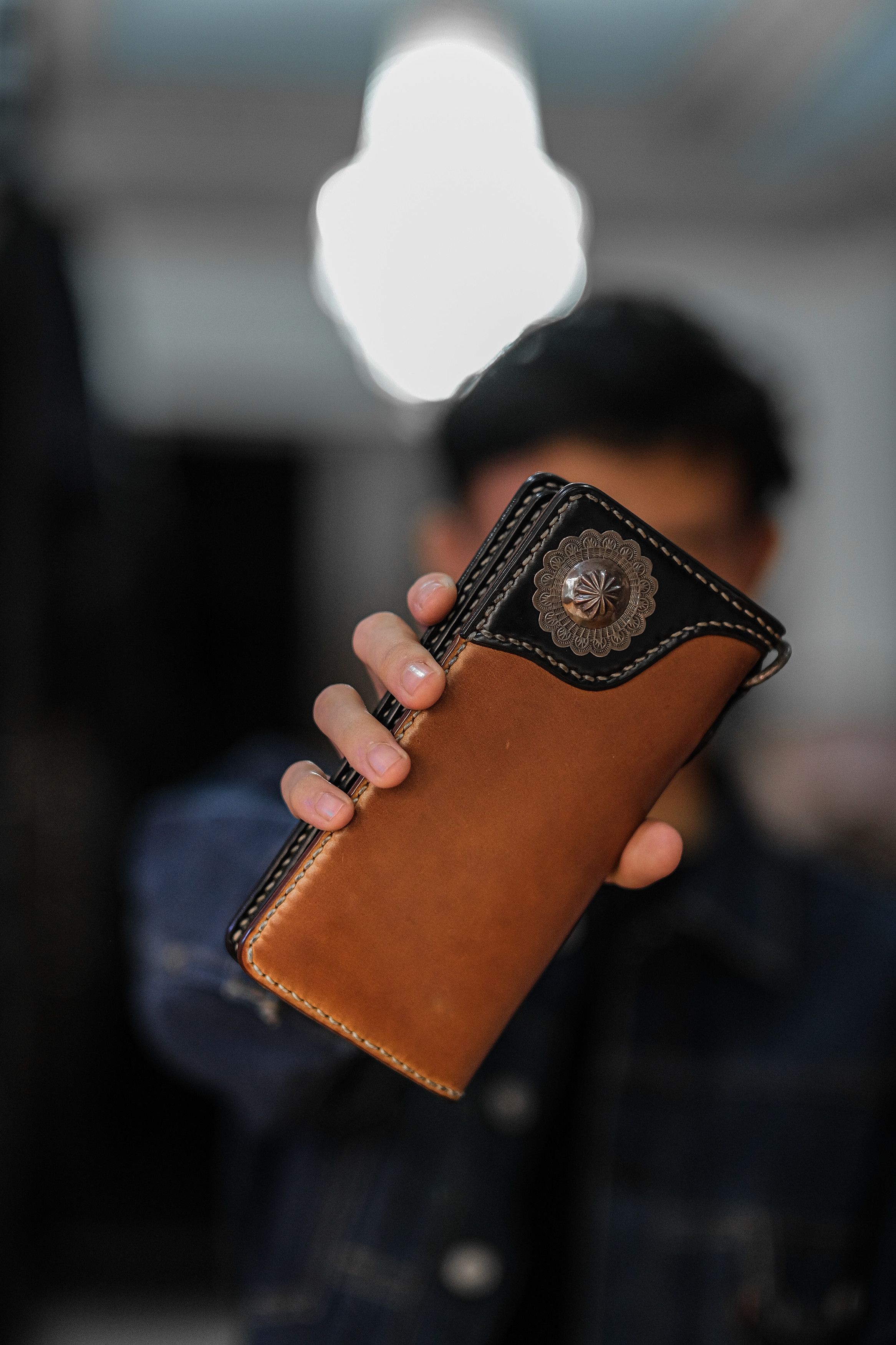 The Flat Head The Flat Head Shell Cordovan Leather Wallet Original ...