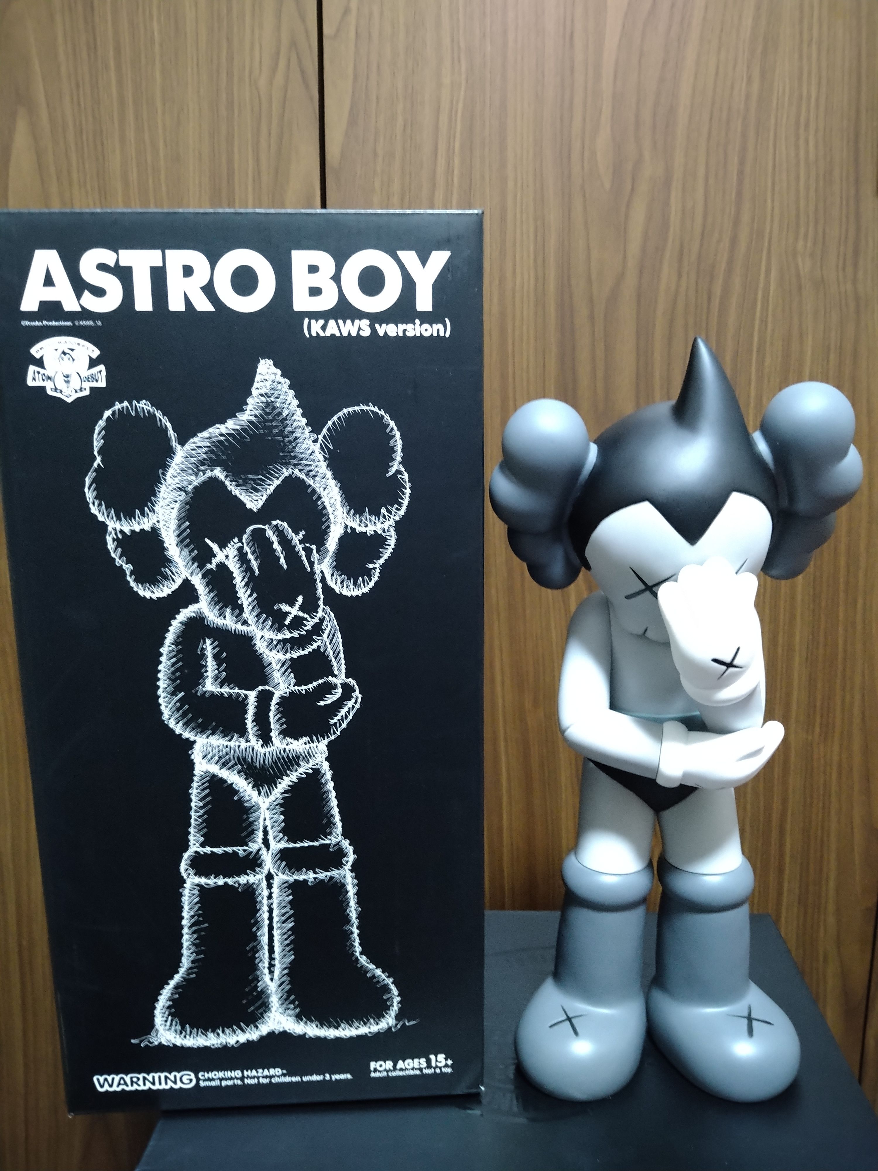 Kaws × Original Fake KAWS Astro Boy Grey Scale | Grailed