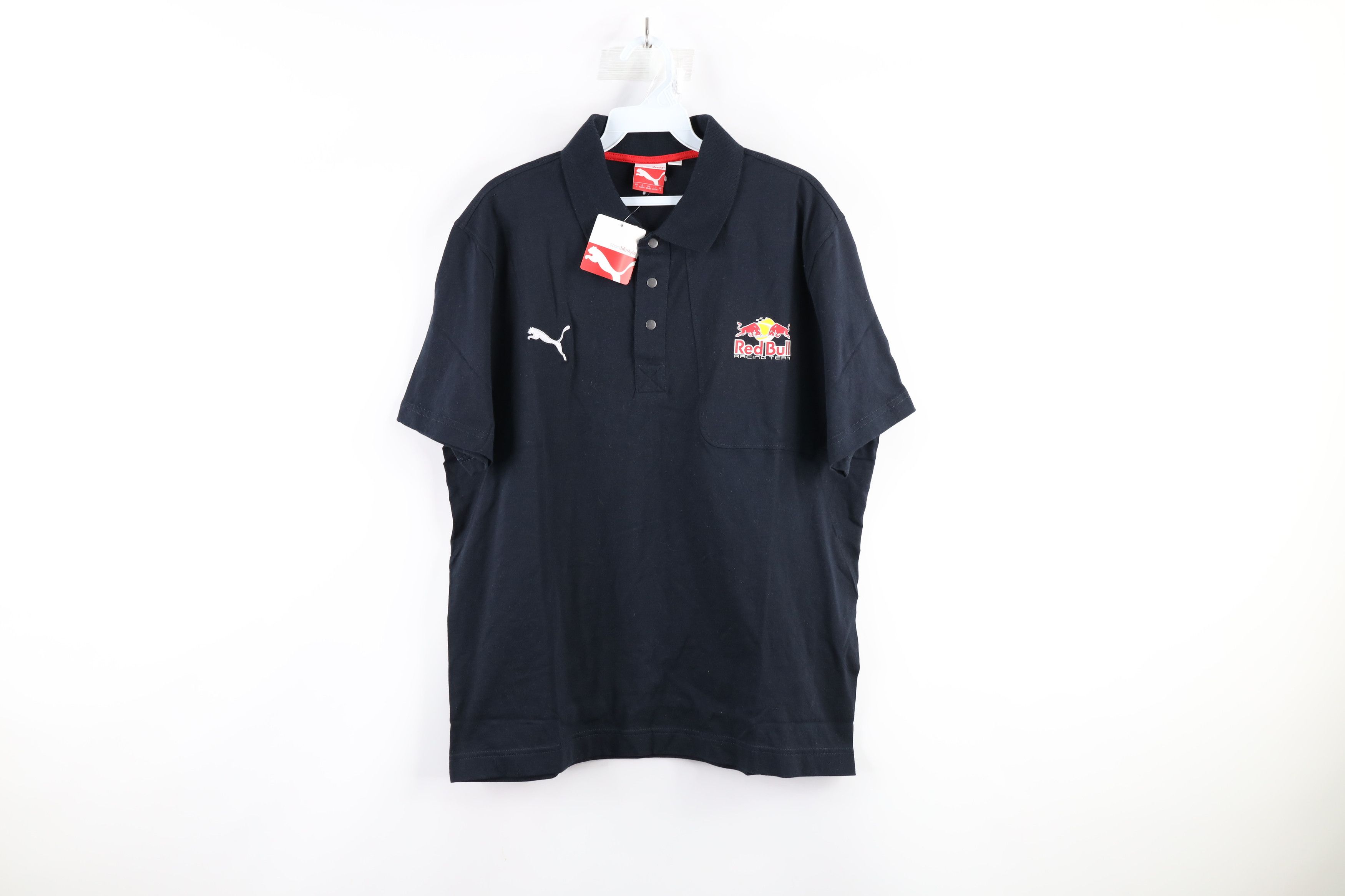 Vintage New Puma Formula 1 Red Bull Racing Team Collared Polo Shirt ...