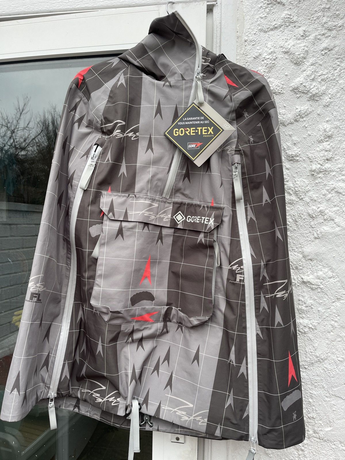 Futura × Goretex Futura x Gore-Tex poncho | Grailed