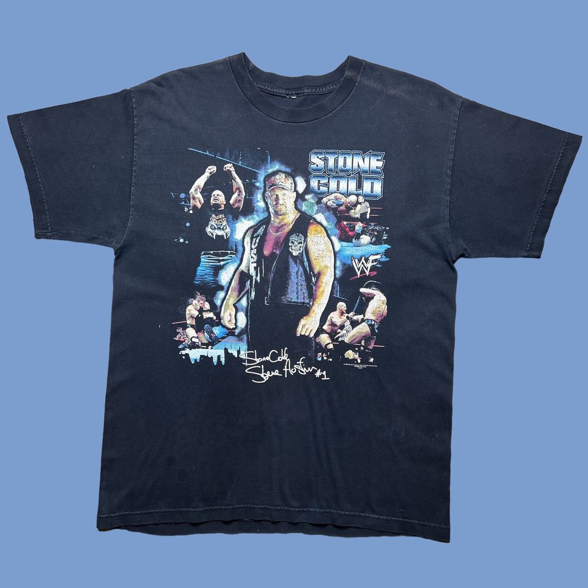 Streetwear × Vintage × WWF Vintage 2000 WWF Stone Cold Steve Austin ...