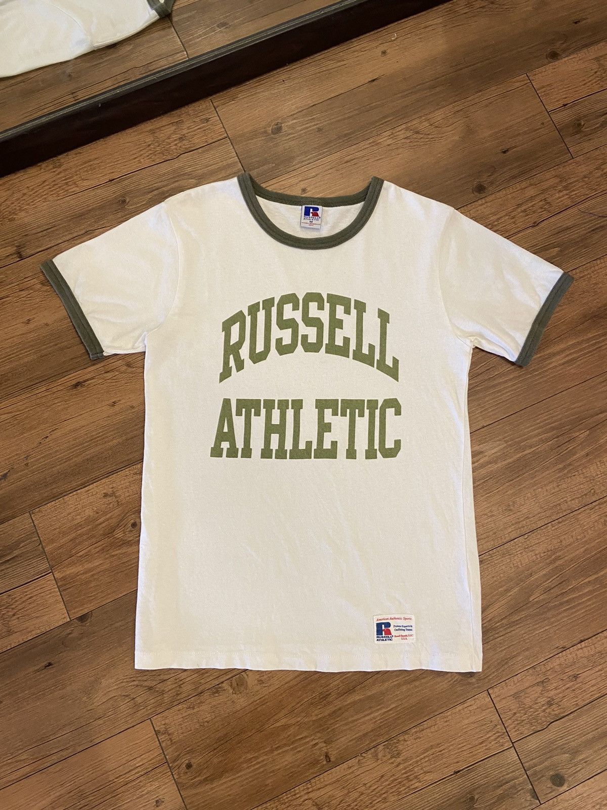 American Apparel Russell Athletic Ringer Tee | Grailed