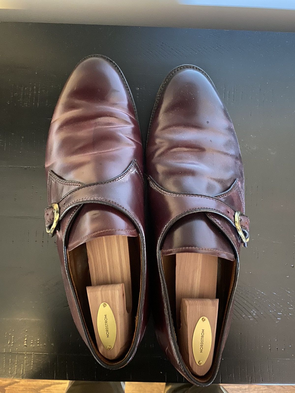 Alden Alden 954 Shell Cordovan Monk Strap | Grailed