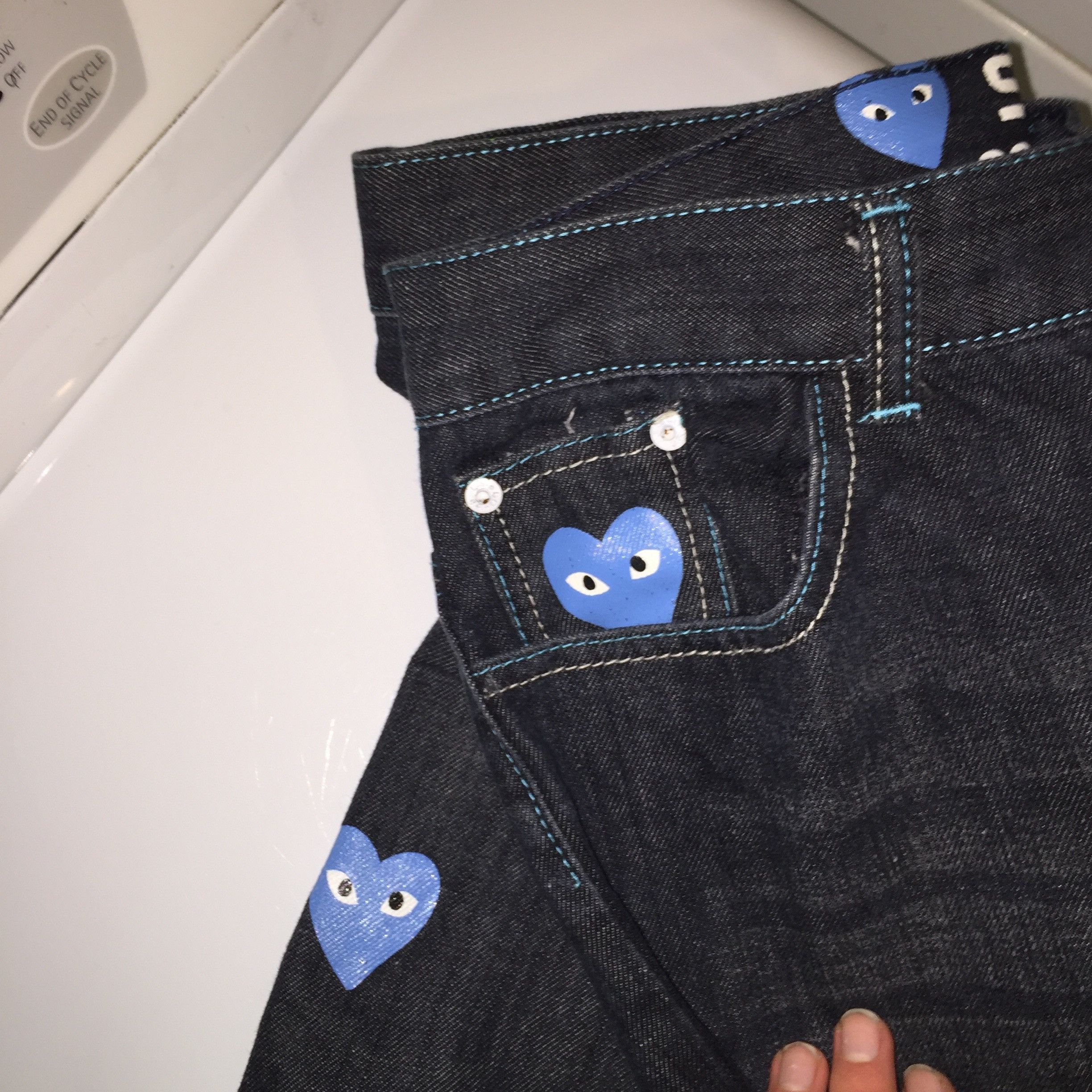 Comme des Garcons RARE Levis x CDG Jeans | Grailed