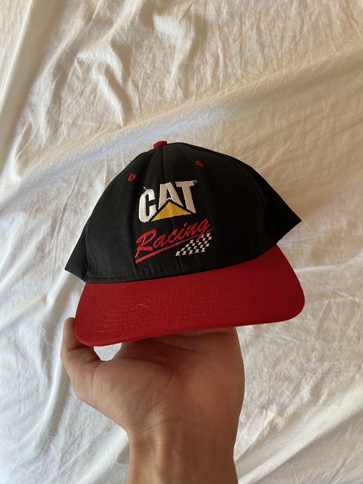 NASCAR × Streetwear × Vintage 1990’s CAT Racing Nascar Hat | Grailed