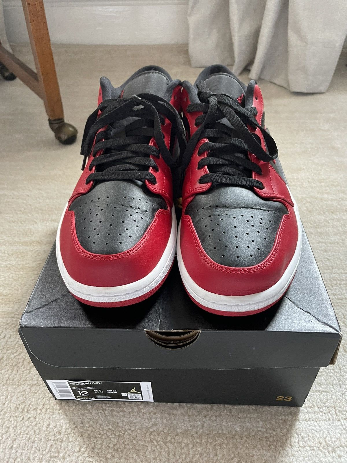 Jordan Brand Jordan 1 Low Reverse Bread | Grailed