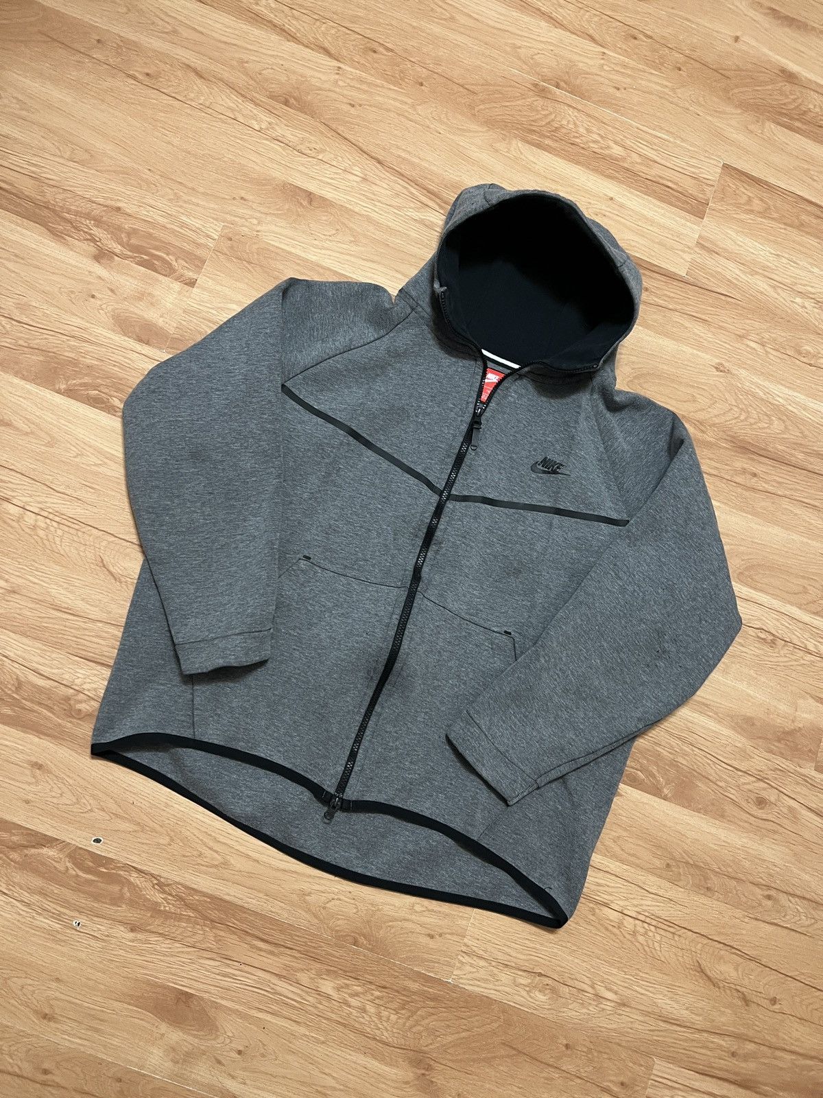 Nike Zip Hoodie Nike Tech Fleece Drill | Grailed