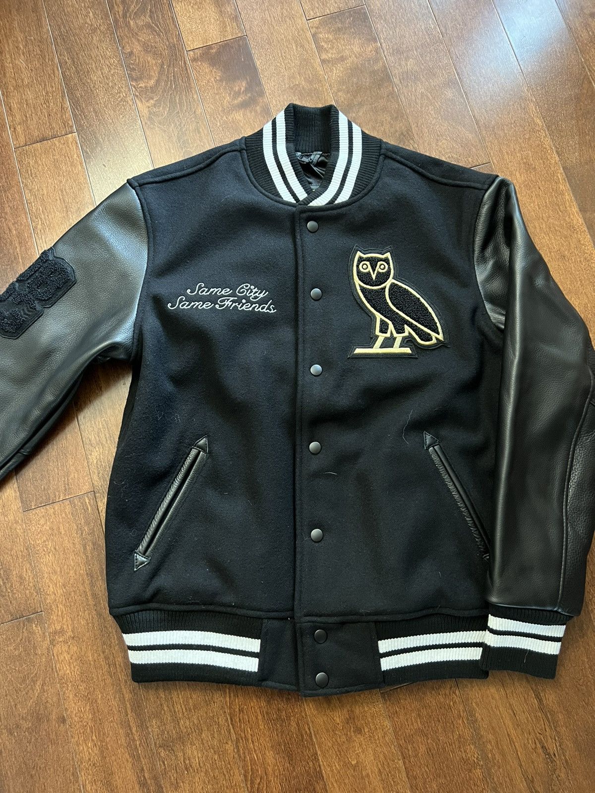 Octobers Very Own OVO Collegiate Varsity Jacket | Grailed