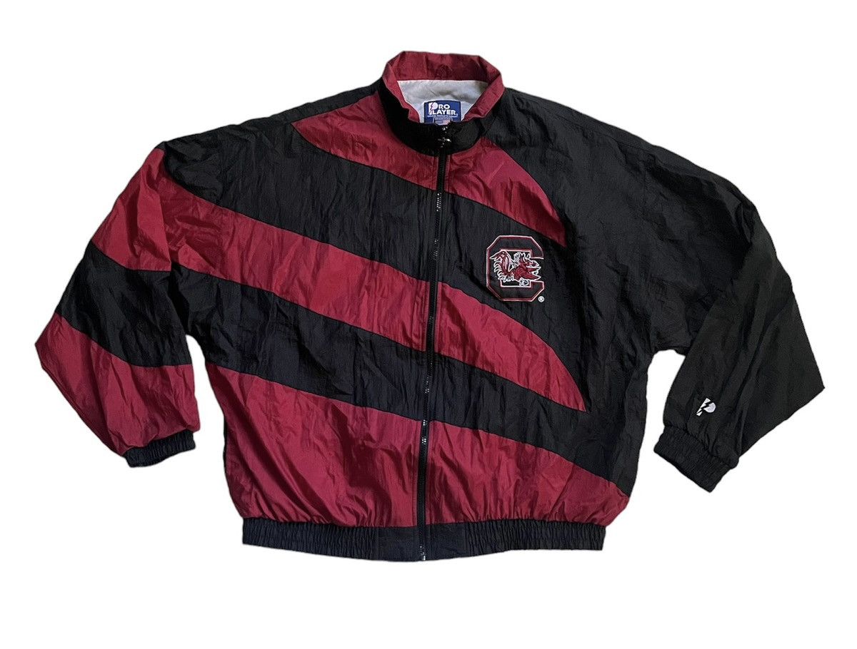 Pro Player × Vintage VTG 90s USC Gamecocks Sharktooth Striped ...