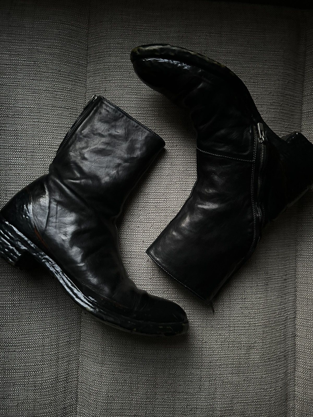 Carol Christian Poell Carol Christian Poell drip sole tornado boots col ...