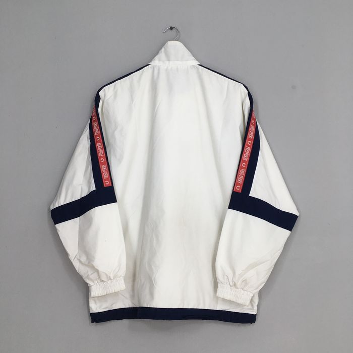 Vintage Vintage Fred Perry Casual Wear White Track Top Jacket Medium ...