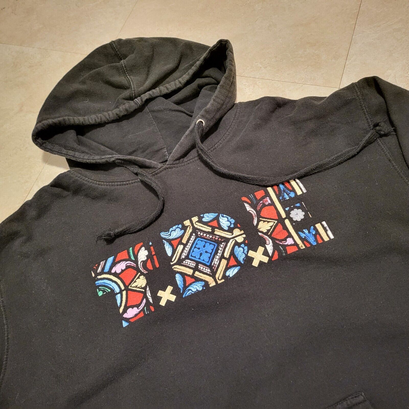 Vintage Top Dawg Ent Entertainment X Kendrick Lamar Stained Glass Mens ...