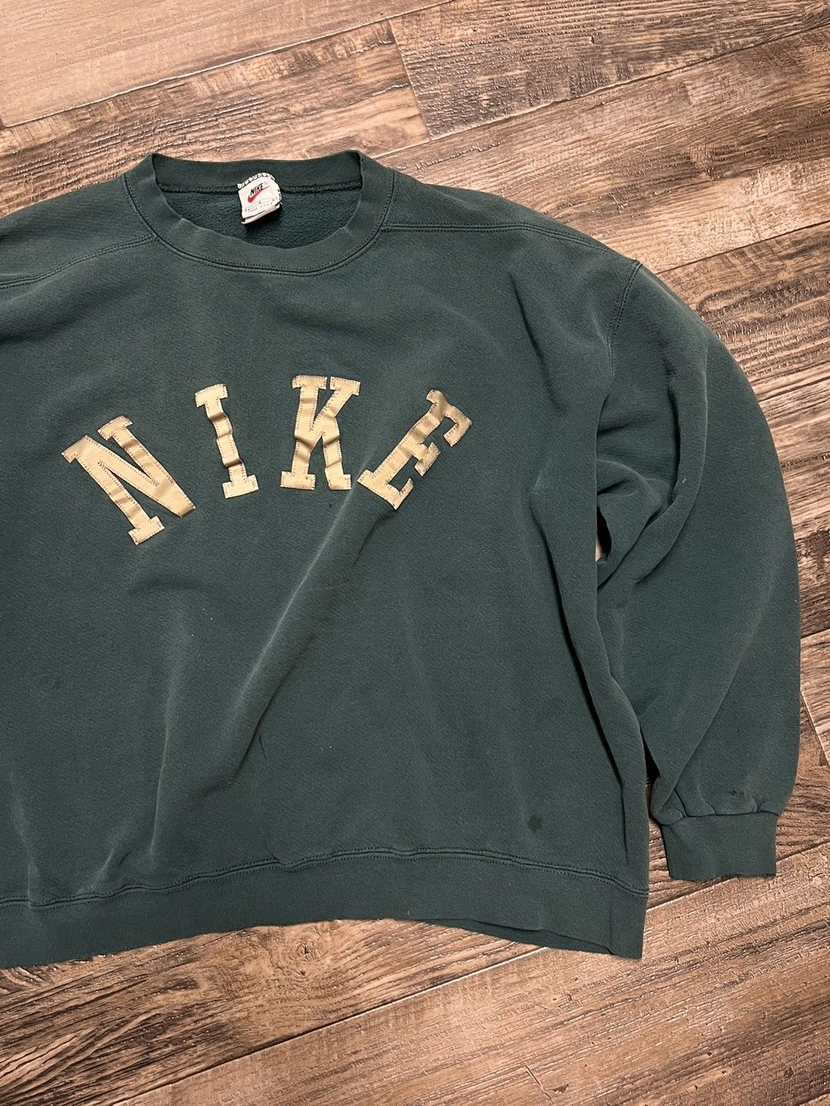 Nike × Vintage Vintage Nike Arc Logo Swoosh Sweatshirt | Grailed