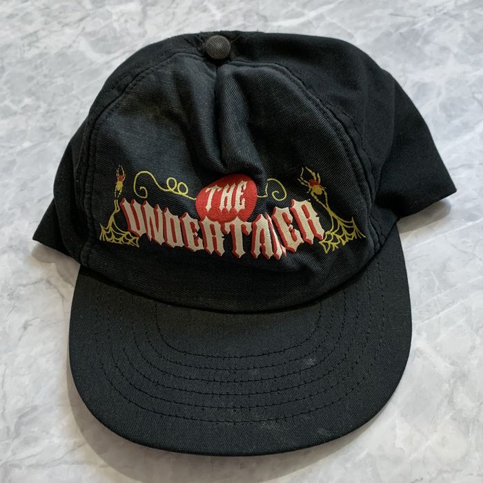 Vintage VTG 90s WWF THE UNDERTAKER WRESTLING SNAPBACK HAT | Grailed