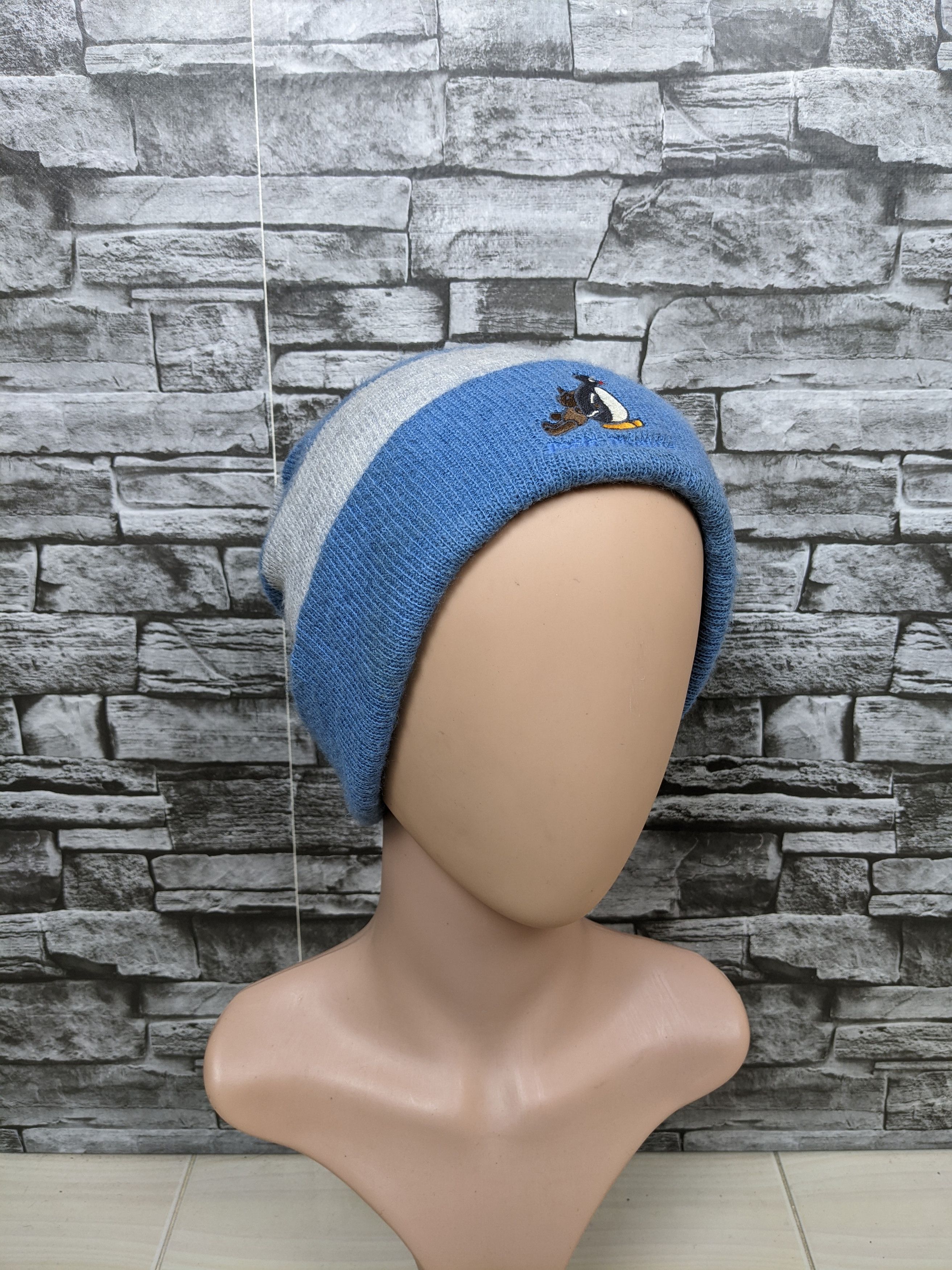 Cartoon Network × Japanese Brand Vintage Pingu BV Beanie Hat Cap ...