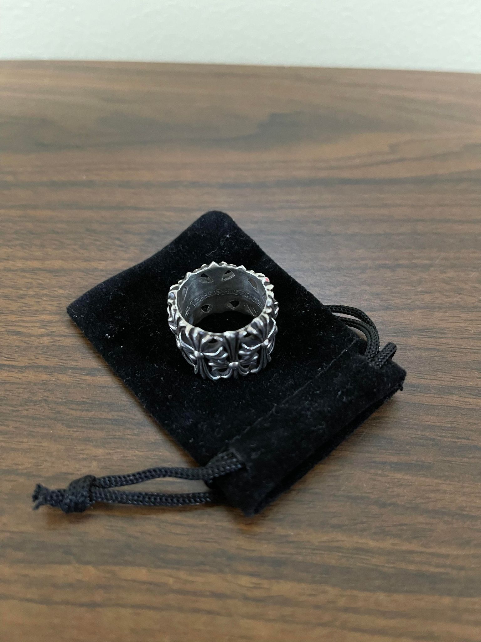 Chrome Hearts Chrome Hearts Cemetery Ring | Grailed