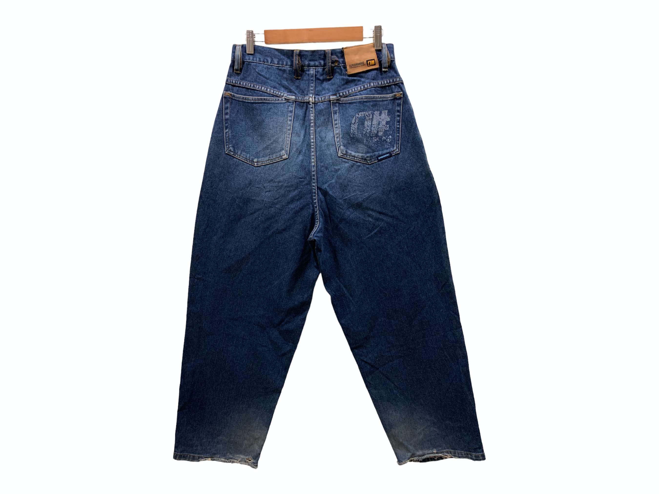 Alpha Numeric Clothing Alphanumeric Denim Jeans Vintage Hip Hop Skateboards Pants | Grailed