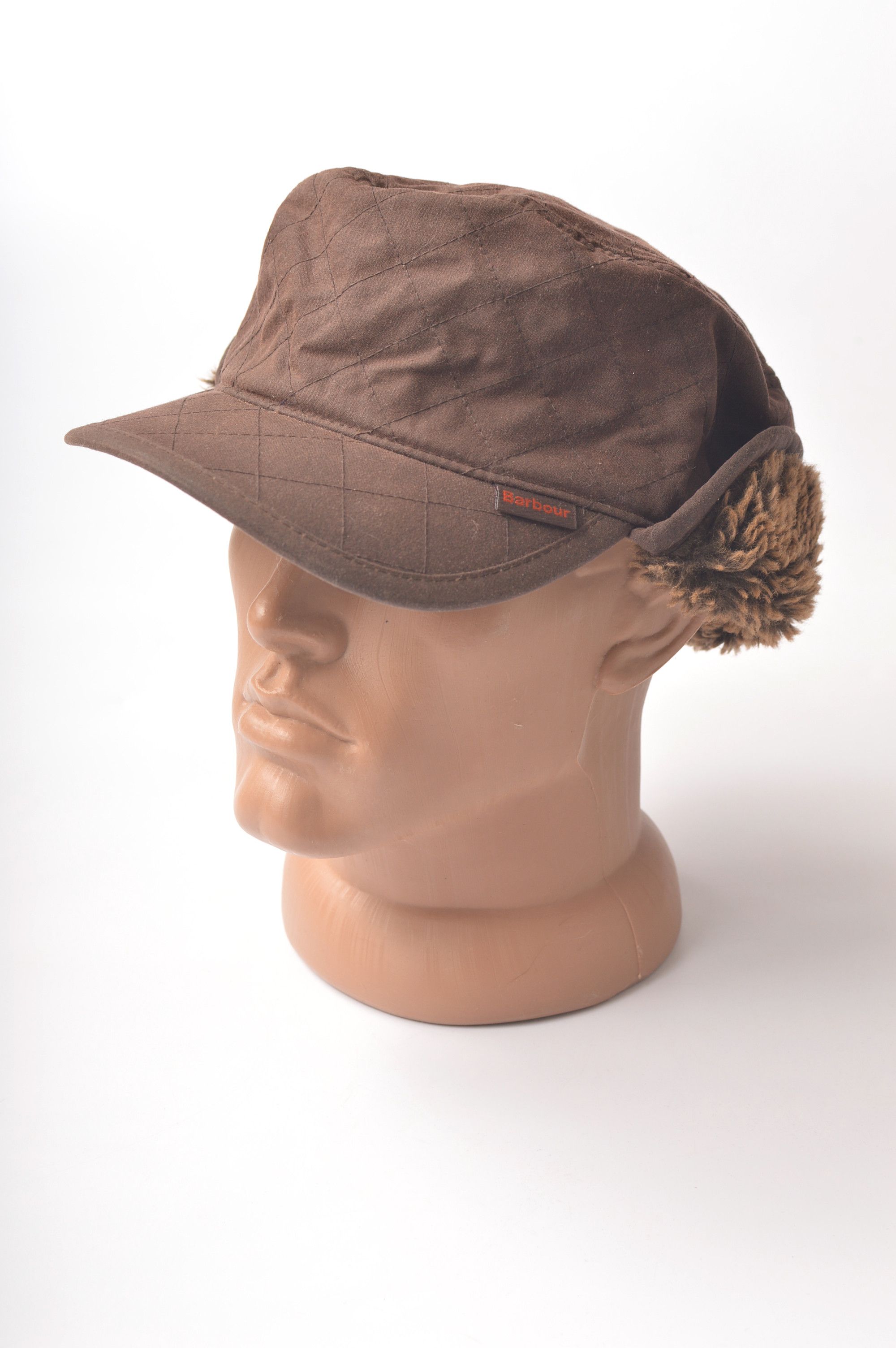 Barbour Barbour Mens Stanhope Brown Trapper Wax Hat | Grailed