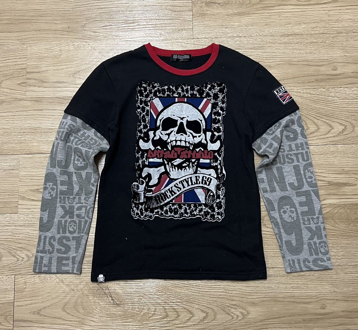 Skulls Batsu Studio Japan Skullhead Crewneck | Grailed