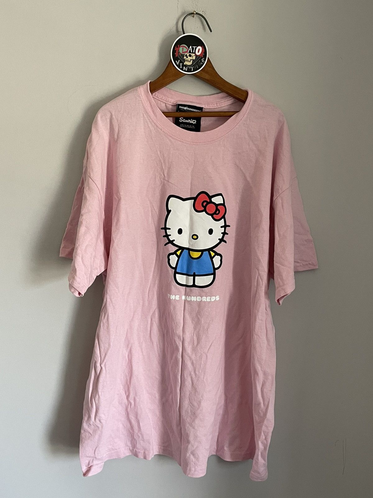 The Hundreds The Hundreds x Hello Kitty SANRIO pink XL tee | Grailed