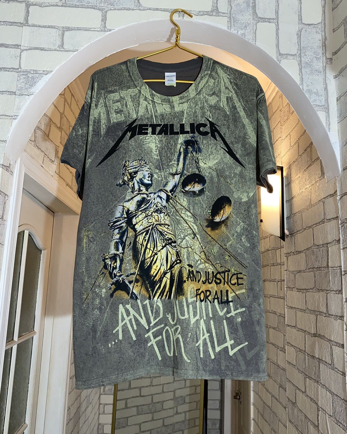 Metallica Rare Mettalica T-Shirt tee 3D Emblem T-Shirt | Grailed