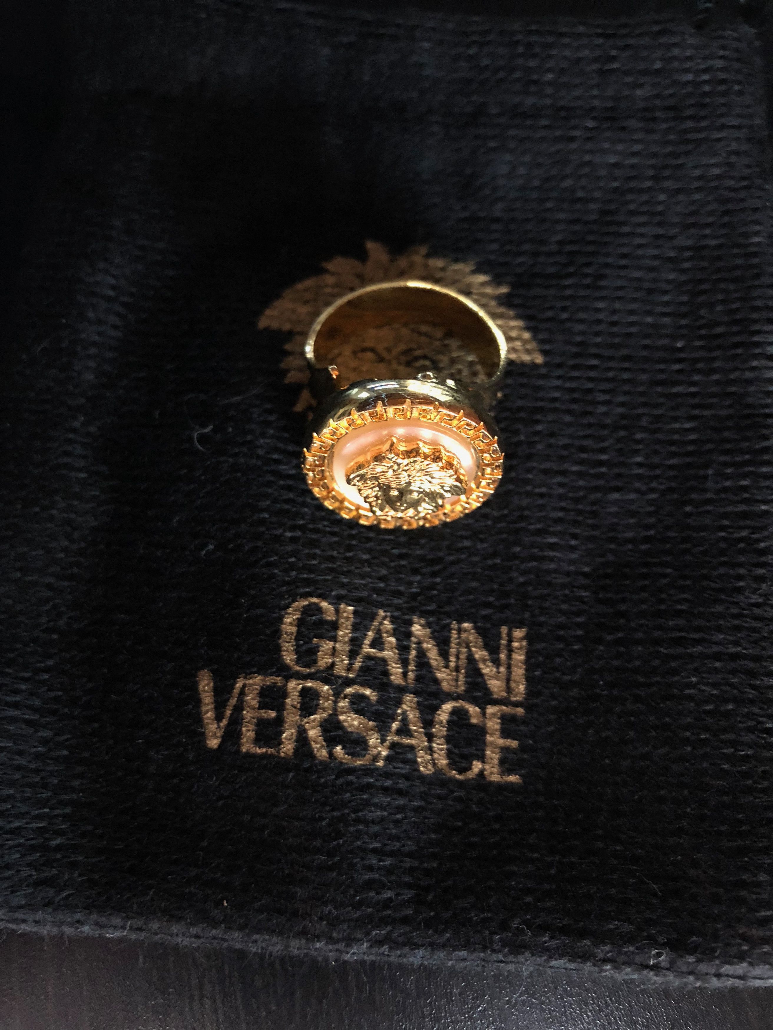 Versace Versace Ring Thin Gold Medusa | Grailed