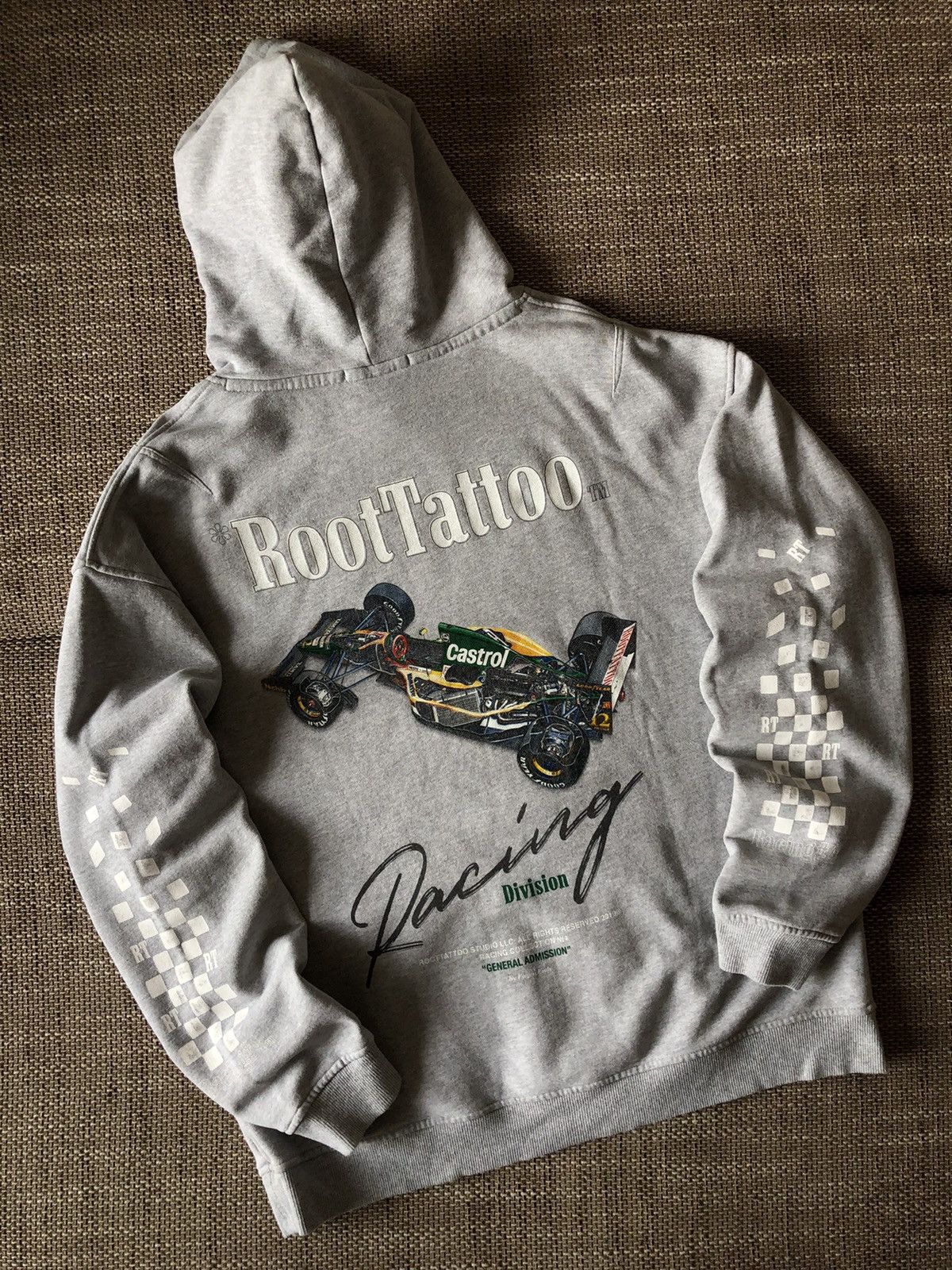 Vintage Vintage RootTattoo Castrol Racing Bullet F1 Hoodie | Grailed