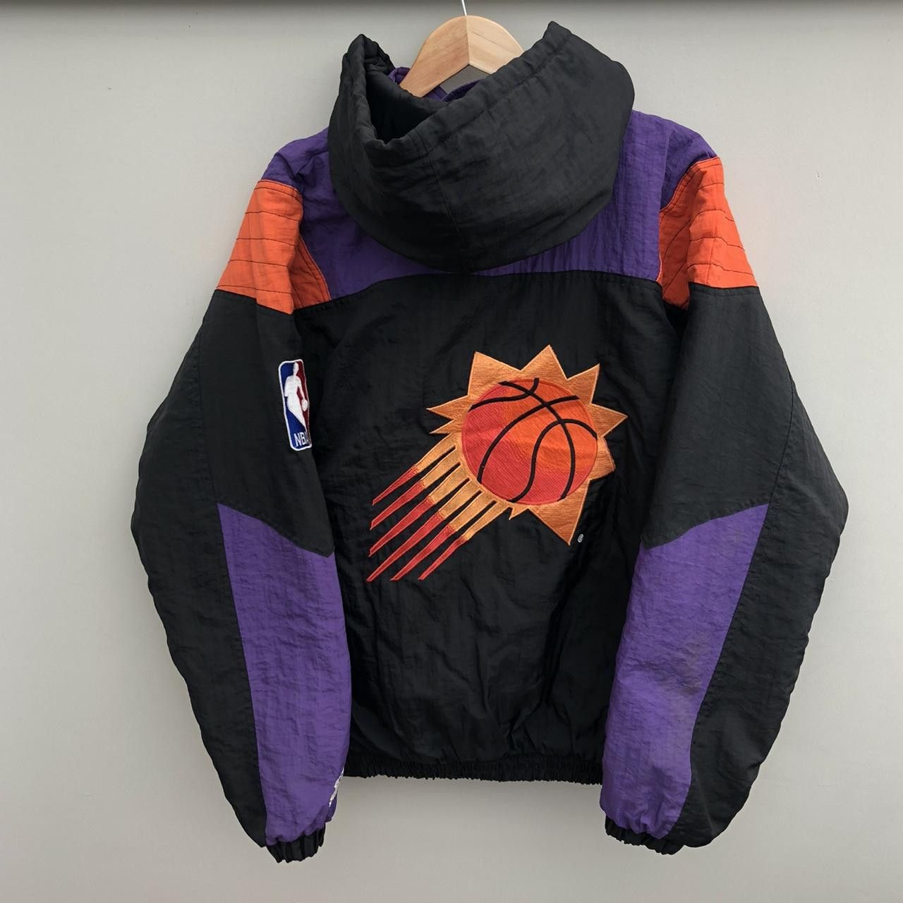 Starter 90s Starter Jacket Phoenix Suns NBA Basketball 1/4 zip | Grailed