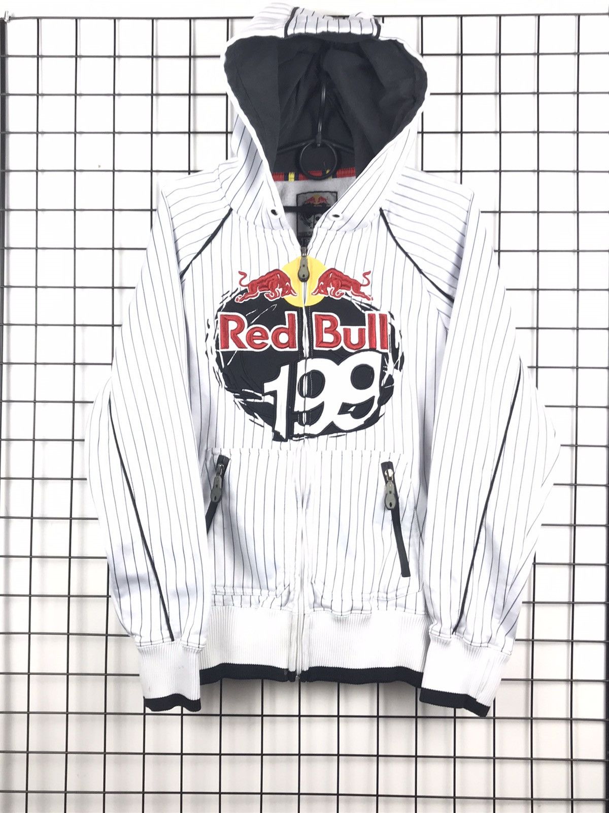 Vintage Vintage Hoodie Red Bull x Fox 90s | Grailed