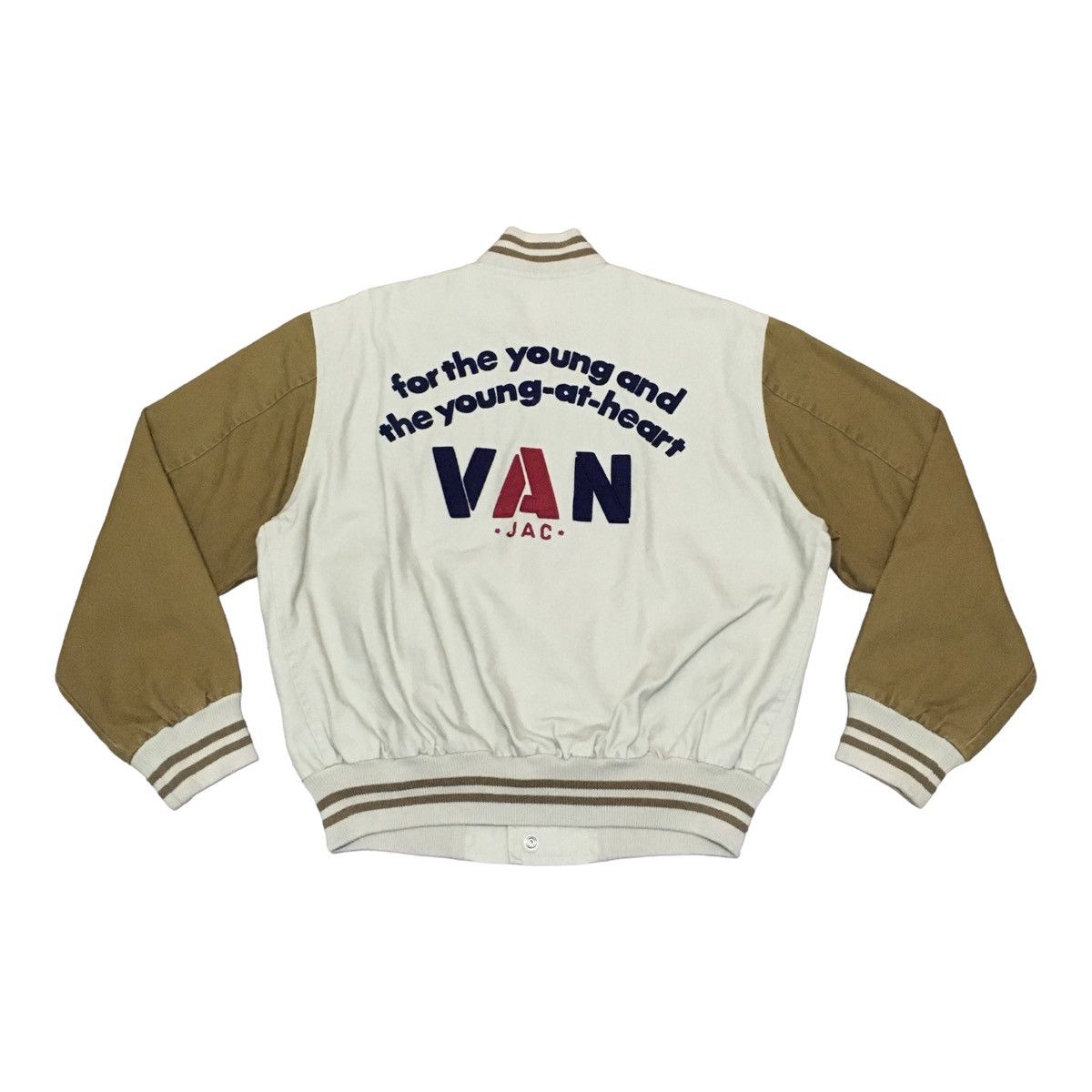 Japanese Brand × Vintage Rare Design Vintage Brand Van Jac Varsity ...