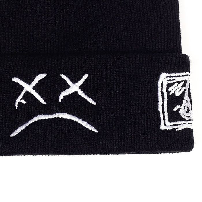 Hat Lil Peep Style Embroidered Custom Made Beanie Hat | Grailed