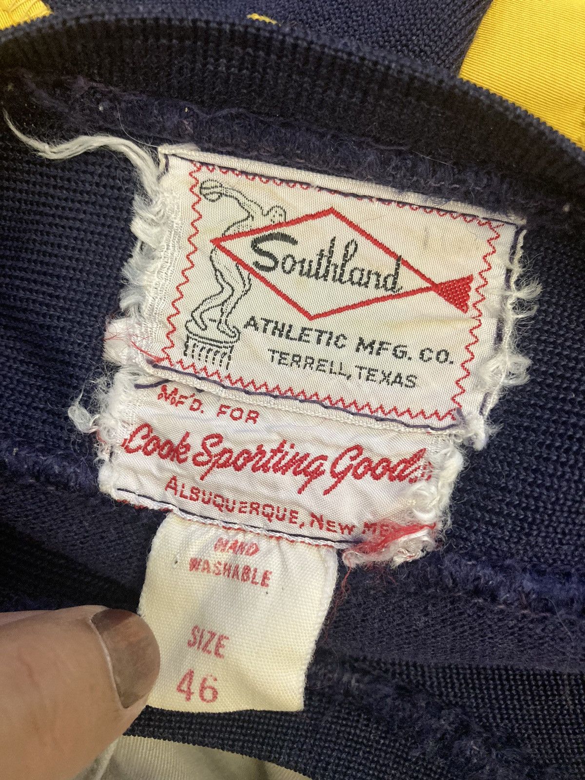 Vintage Super Rare Vintage Southland Athletic Mfg. Co. Jersey | Grailed