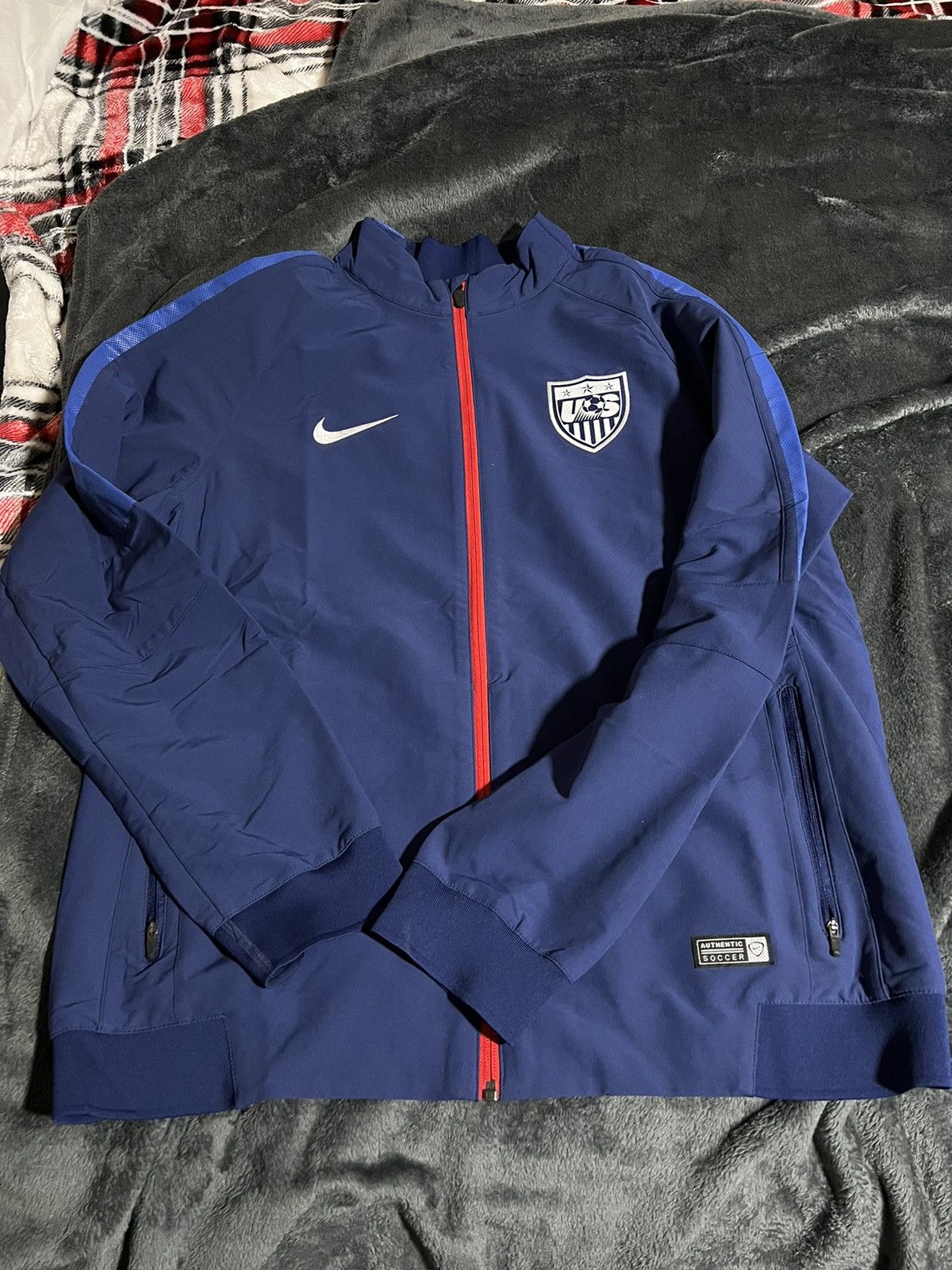 Nike Nike USA national soccer jacket (player issue) | Grailed