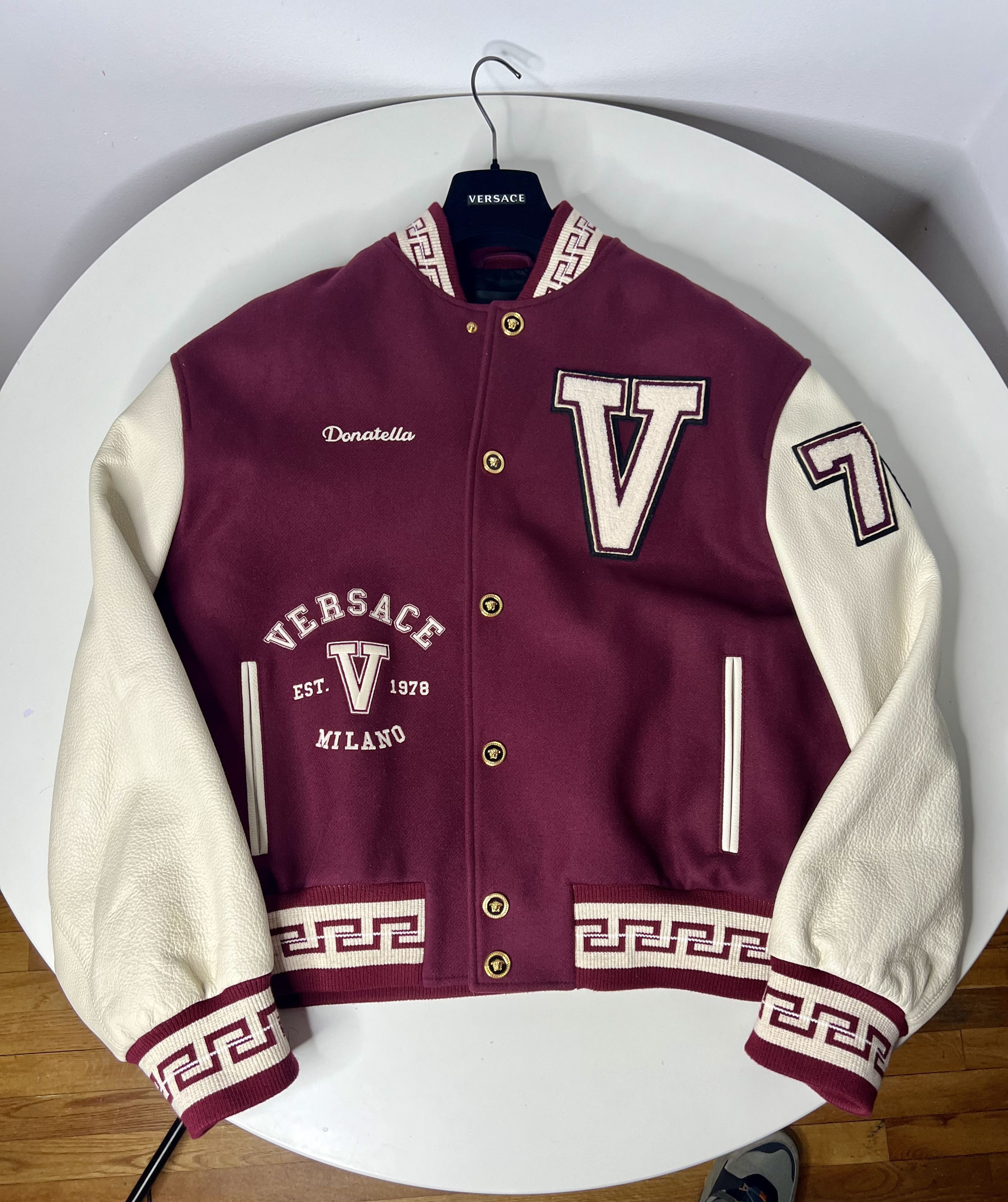 Versace Versace varsity jacket | Grailed