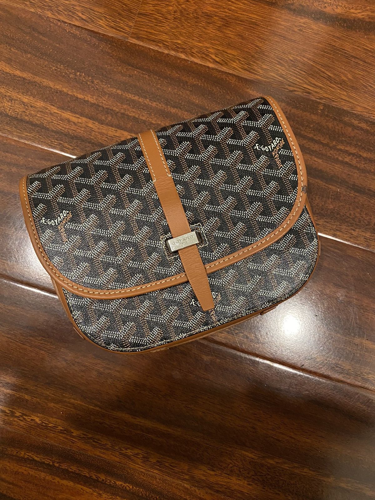 Goyard Classic Small goyard shoulder bag | Grailed