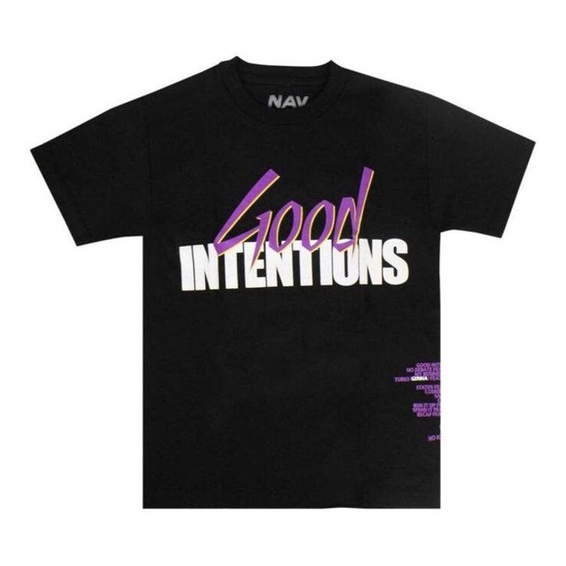 NAV × Vlone Good Intentions VLONE x Nav Collab T-shirt | Grailed