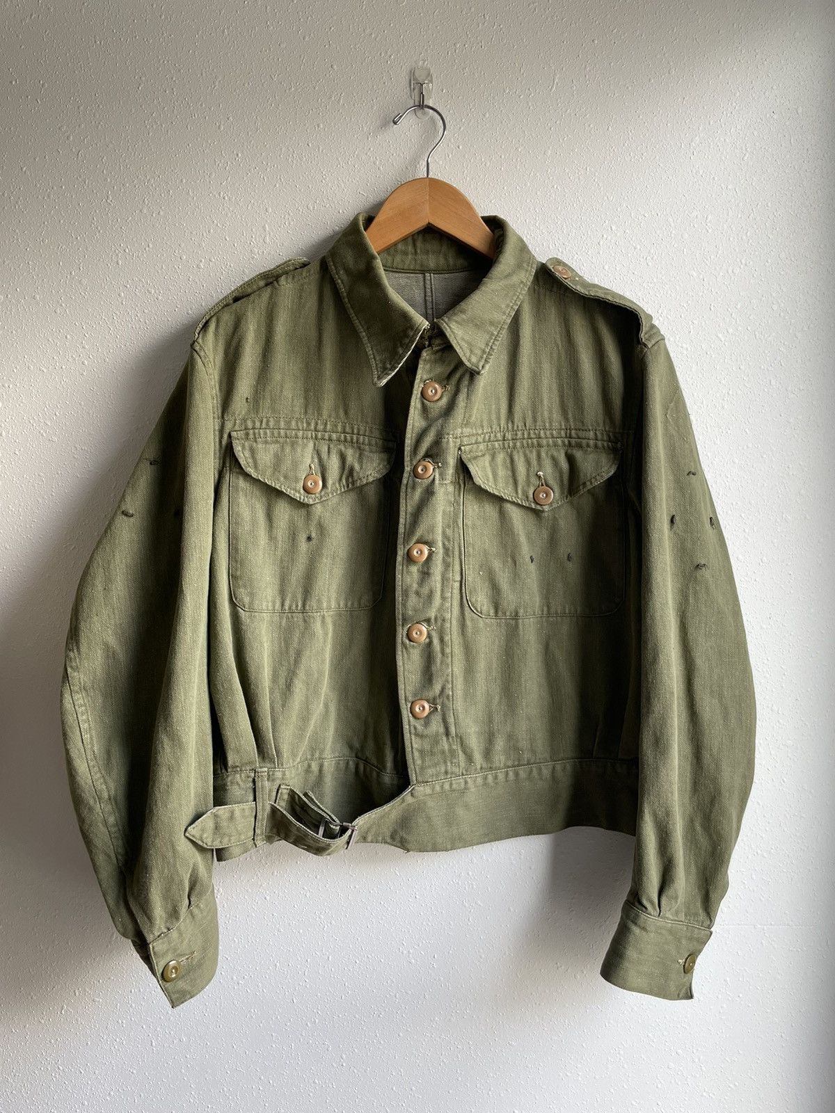 Vintage Vintage 1960’s British Army Denim Combat Jacket | Grailed