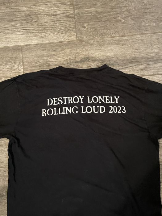 Destroy Lonely Destroy lonely rolling loud shirt | Grailed