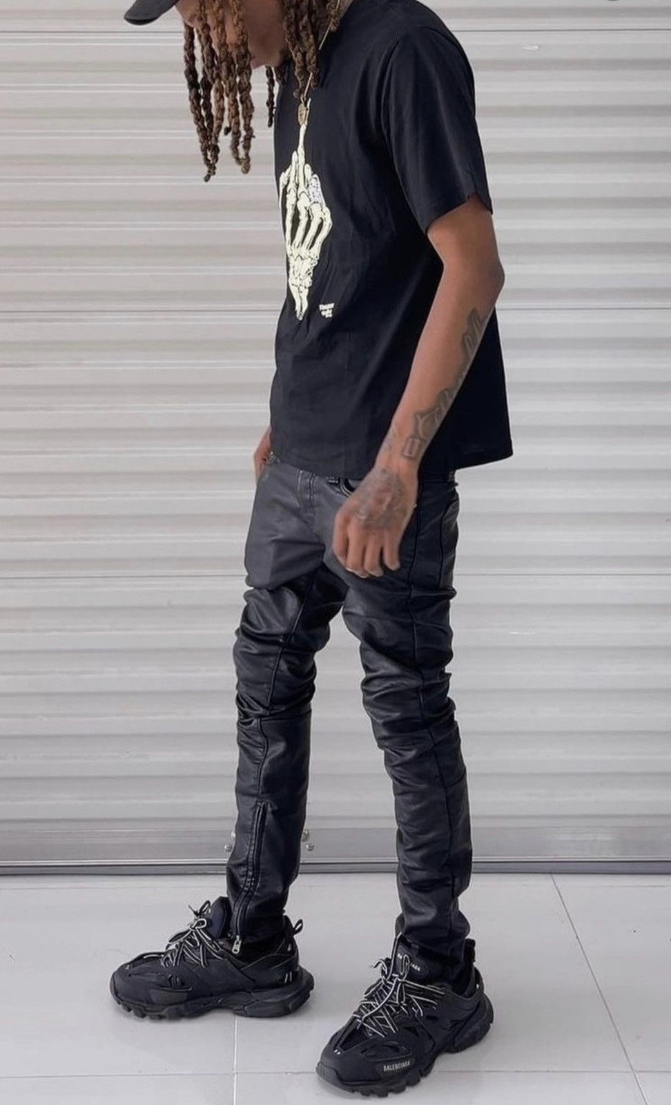 MNML Mnml Leather Pants | Grailed